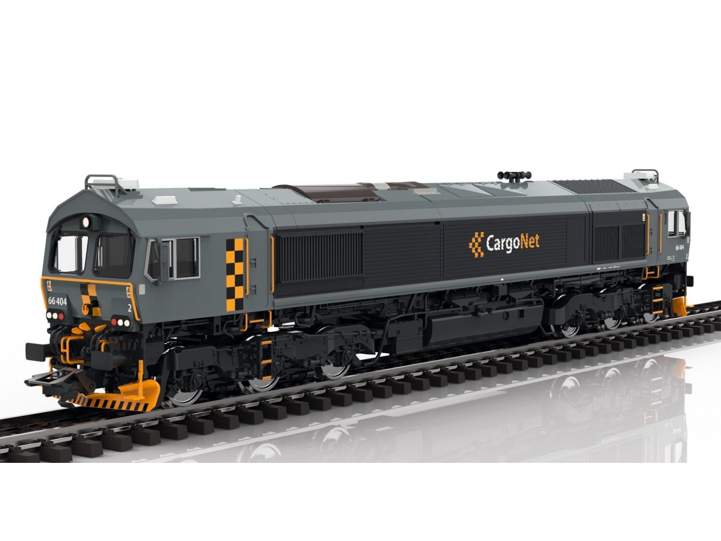 CargoNet Diesellok CD66, DCC m/ Lyd og Dyamisk Røyk - Trønderfrim ...